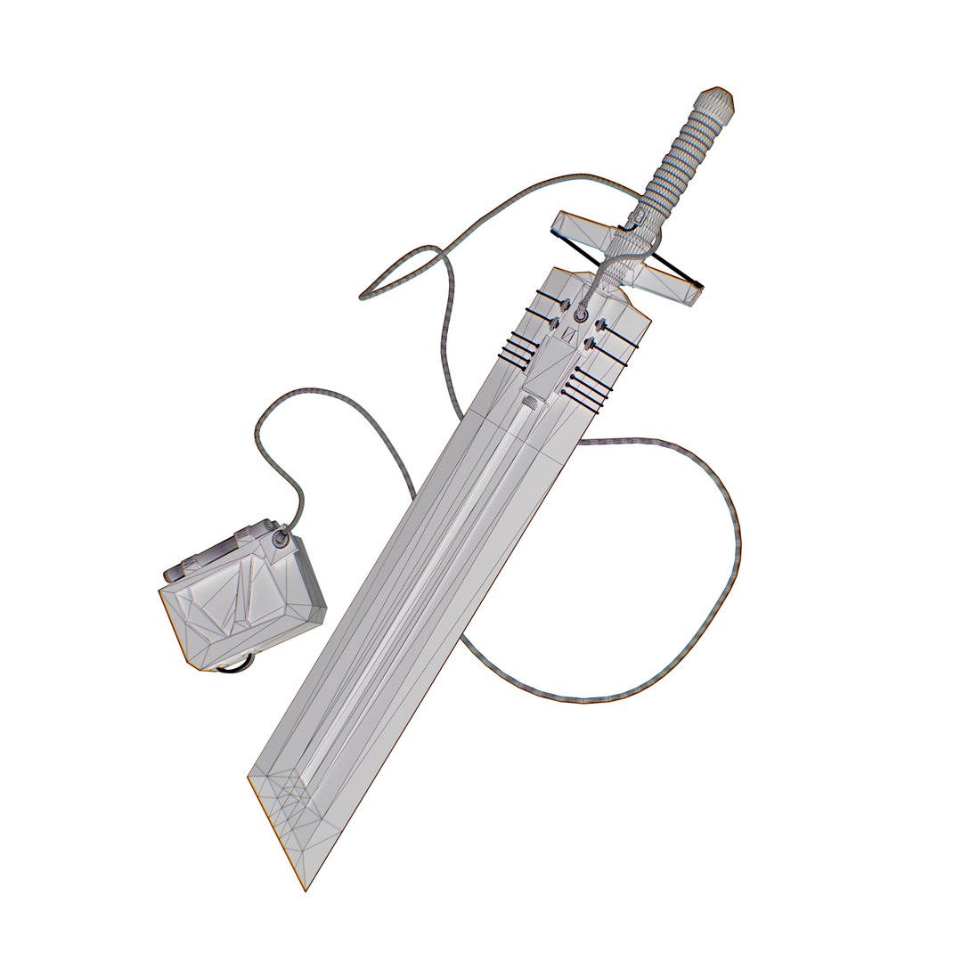 3D Fuel Sword Model - TurboSquid 1947323
