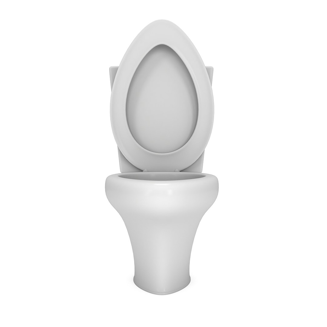 Ceramic Toilet Bowl Bathroom Object 3D - TurboSquid 1646537