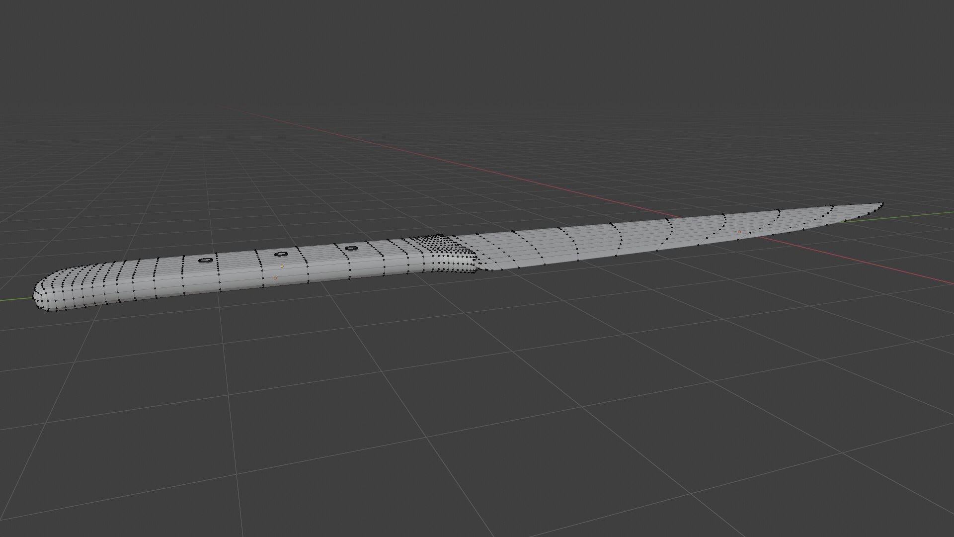 Free 3D Generic Kitchen Knife Model - TurboSquid 2301907