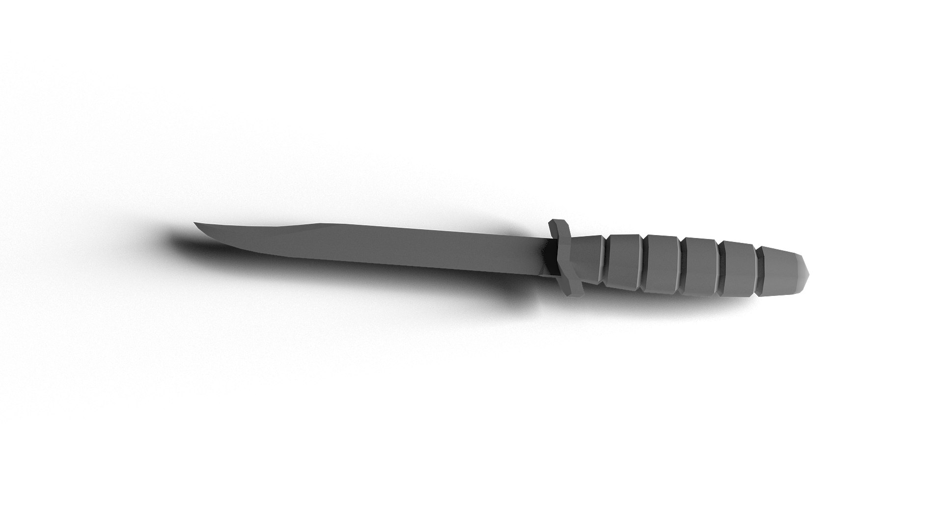 3d Model Knife