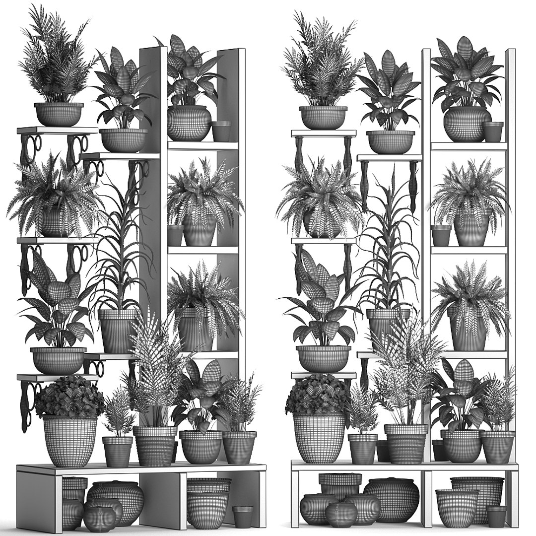 3D vertical garden plants - TurboSquid 1435842