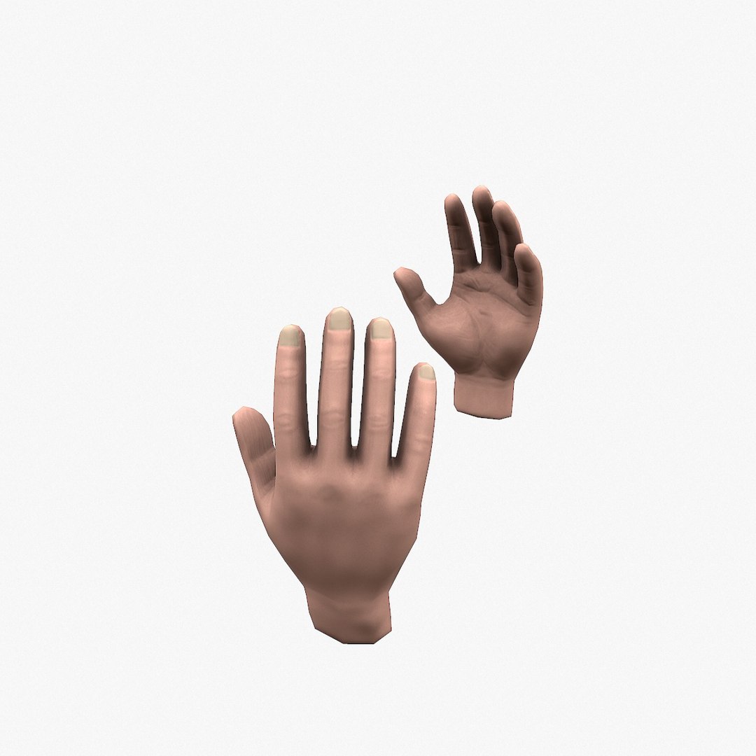 Hands Rig Animations 3D Model - TurboSquid 1451551