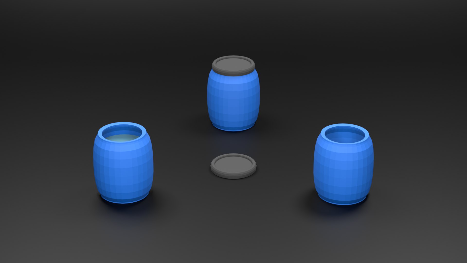 Free Polygon Barrels Model - TurboSquid 2043395