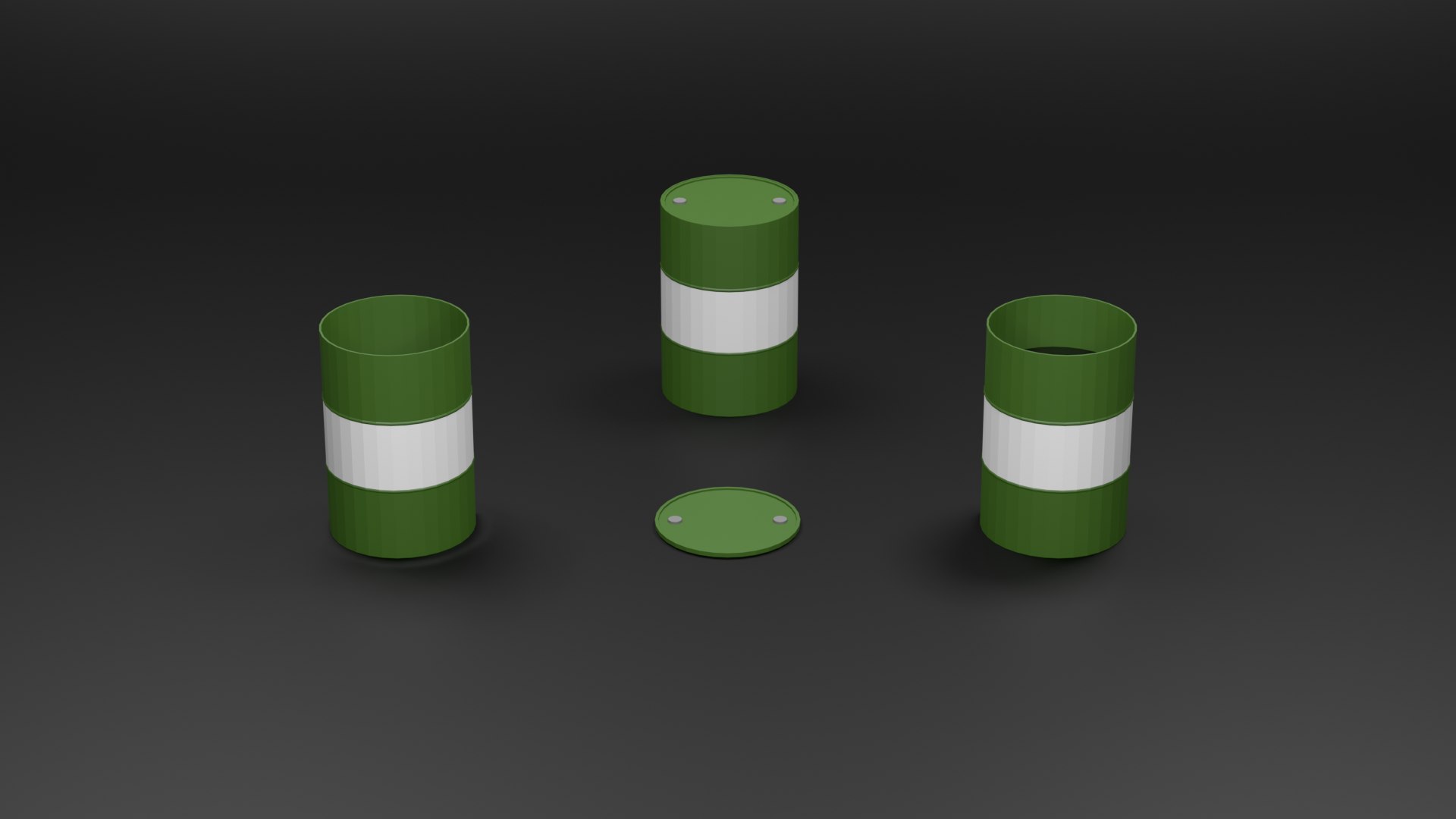 Free Polygon Barrels Model - TurboSquid 2043395