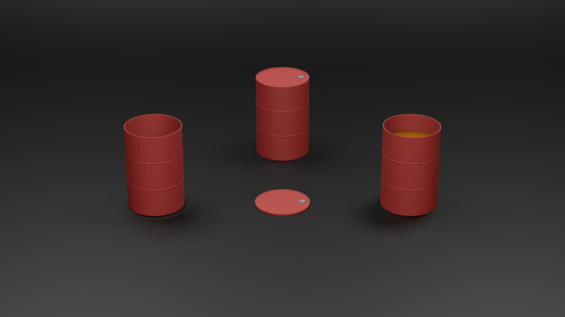 Free Polygon Barrels Model - TurboSquid 2043395