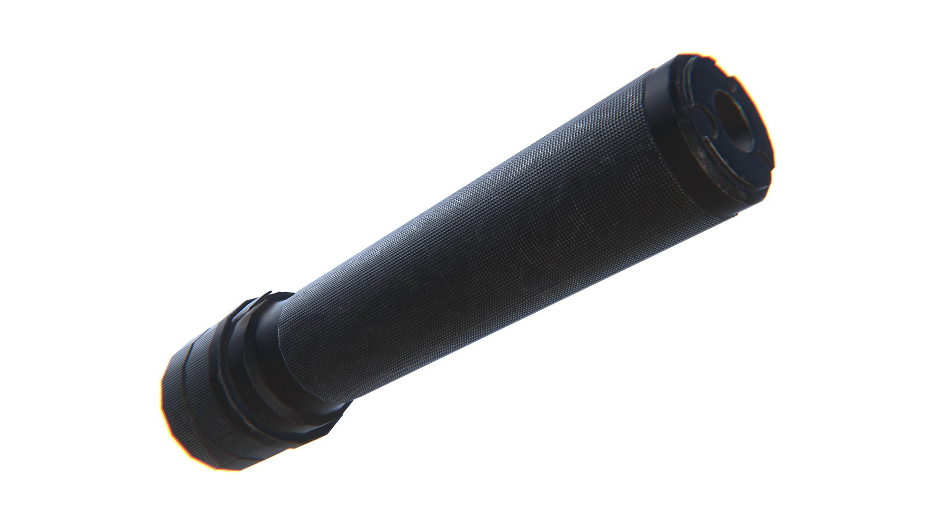 Tactical Silencer 5-45x39 Low-poly Model 3D - TurboSquid 1799747