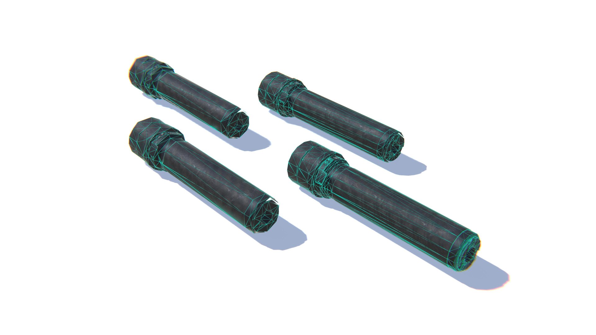 Tactical Silencer 5-45x39 Low-poly Model 3D - TurboSquid 1799747