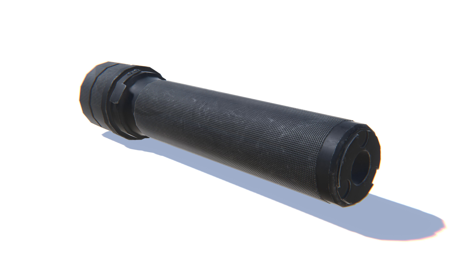 Tactical Silencer 5-45x39 Low-poly Model 3D - TurboSquid 1799747