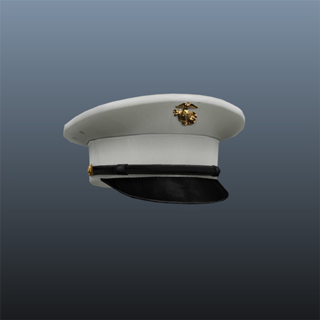 Marine Hat 3d Model