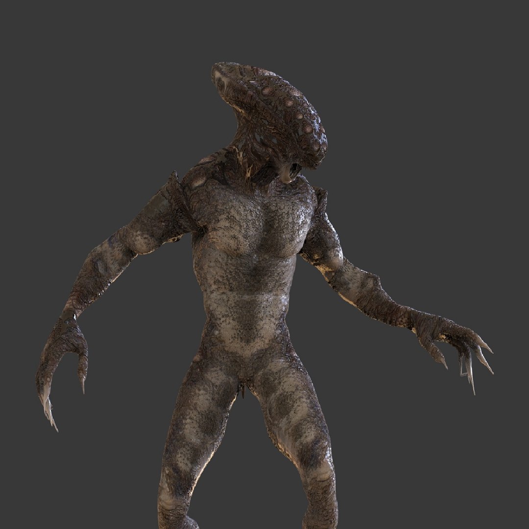 Alien Creature 3D model - TurboSquid 2155301