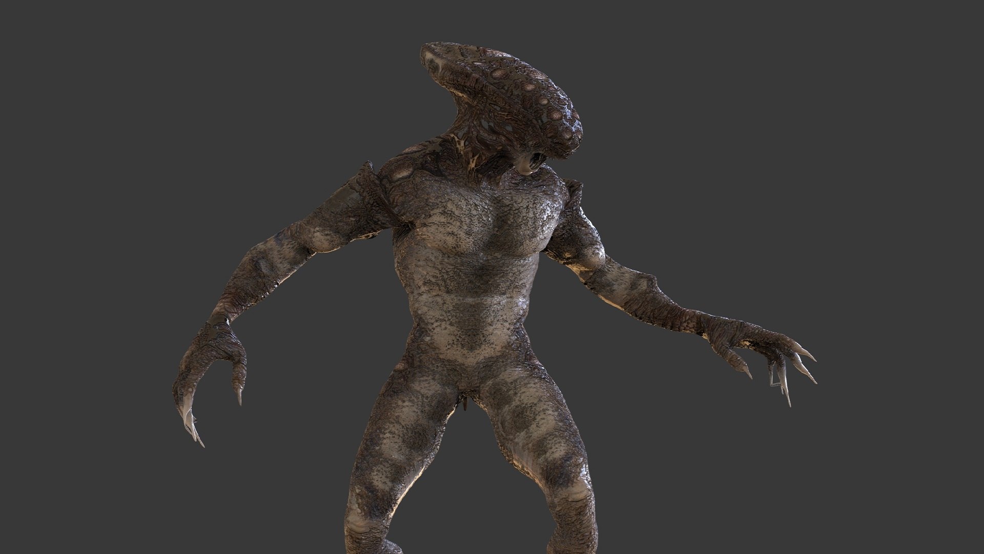 Alien Creature 3D model - TurboSquid 2155301
