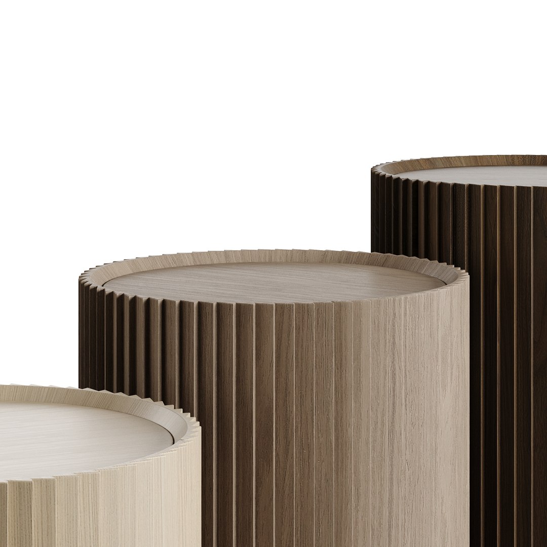 3D Lou Mindi Wood Bedside Table - TurboSquid 1998502