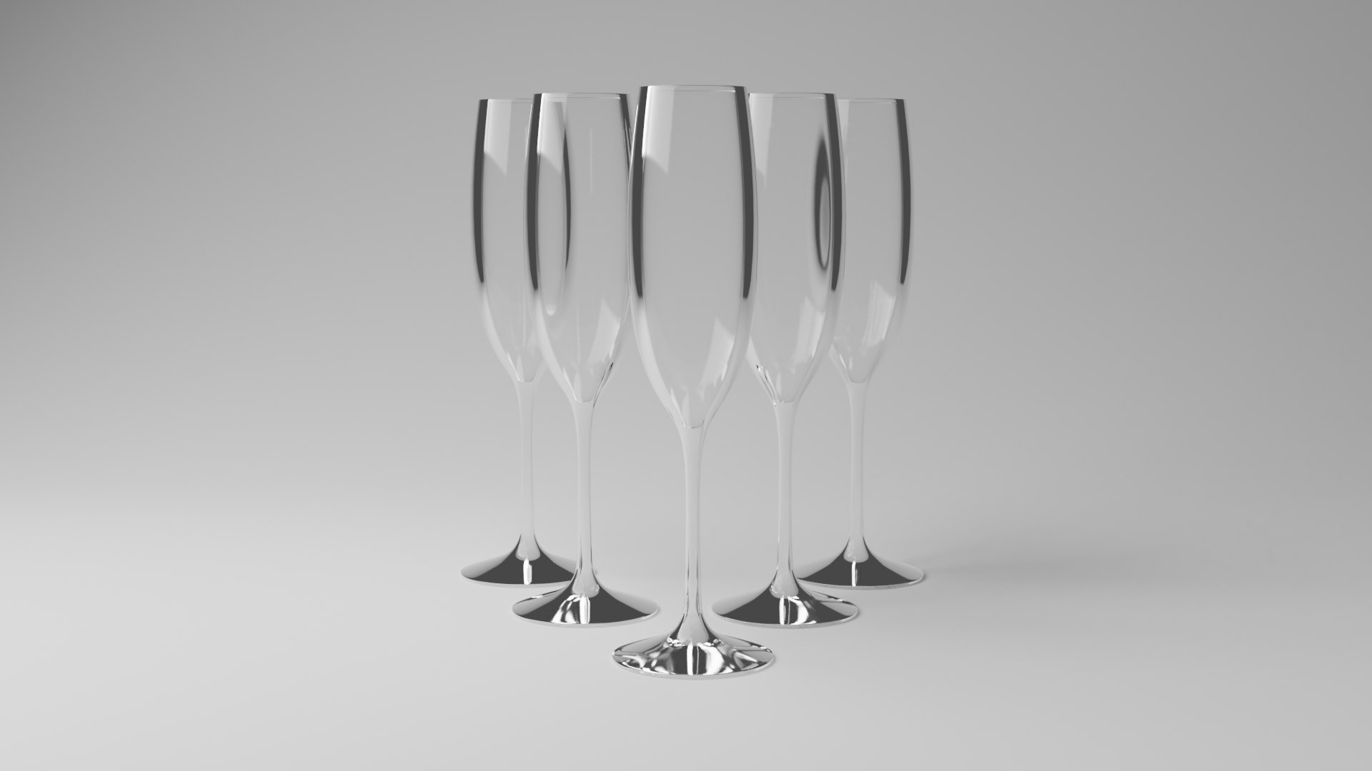 3D model champagne glass - TurboSquid 1494609