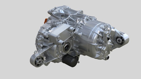 3D Electric Motor engine for Cars with section-ANIMATED model ...