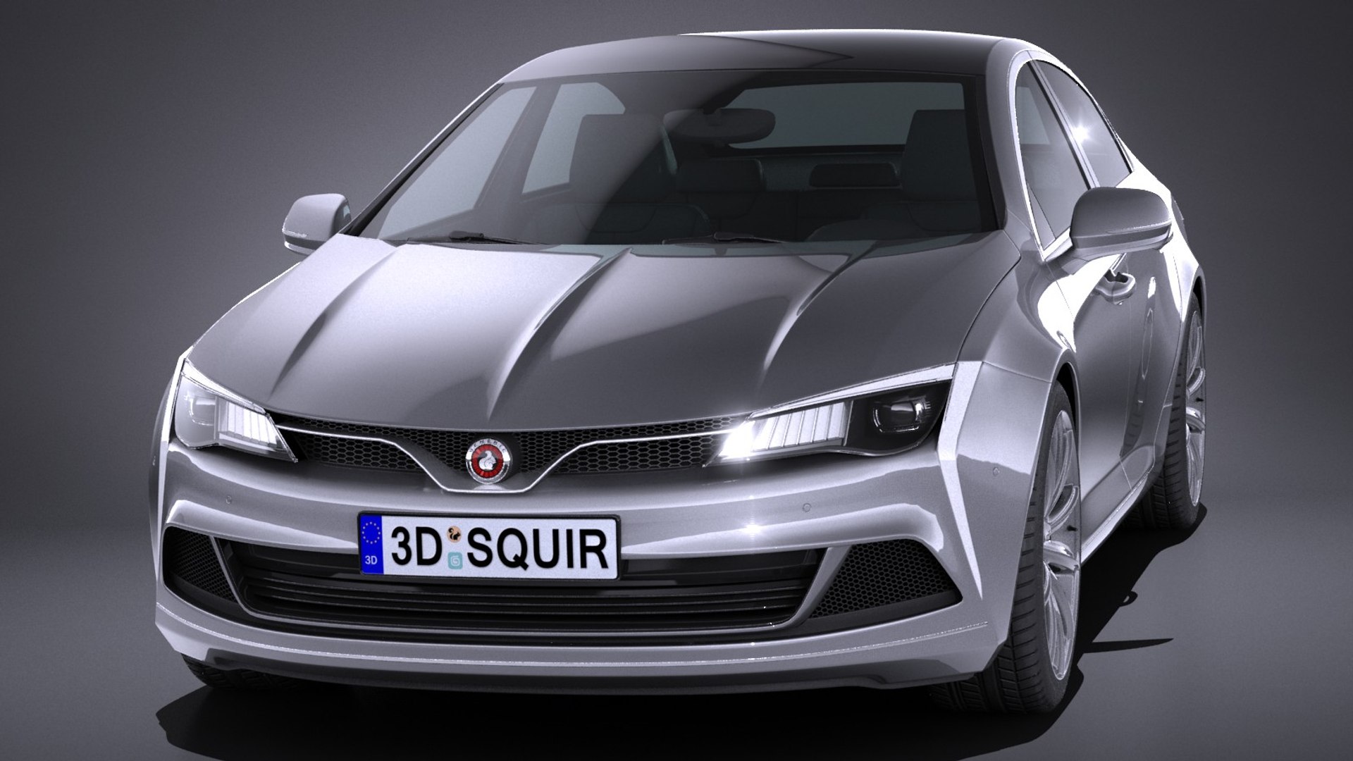 Generic sedan 2017 model - TurboSquid 1153656