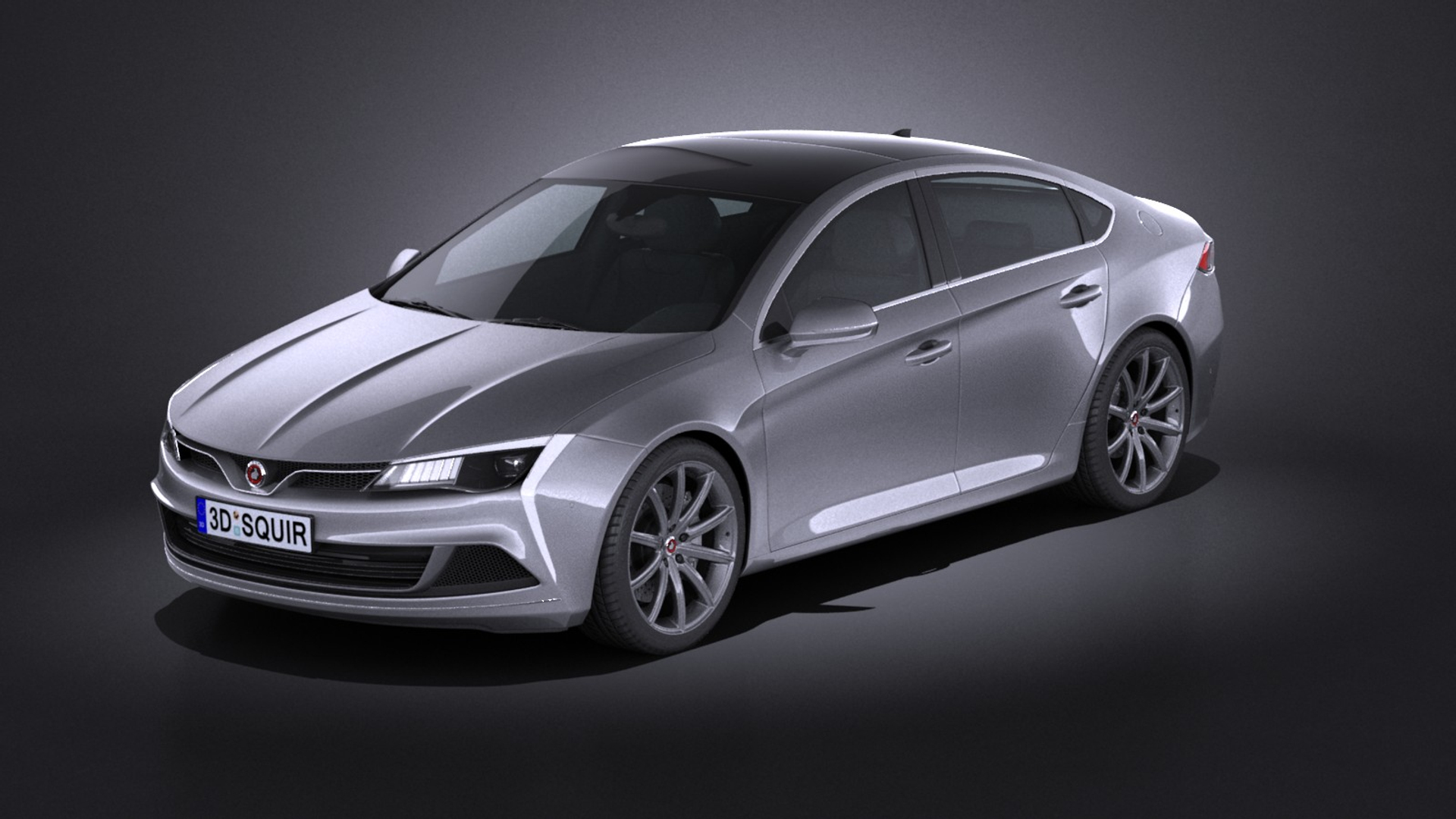 Generic sedan 2017 model - TurboSquid 1153656