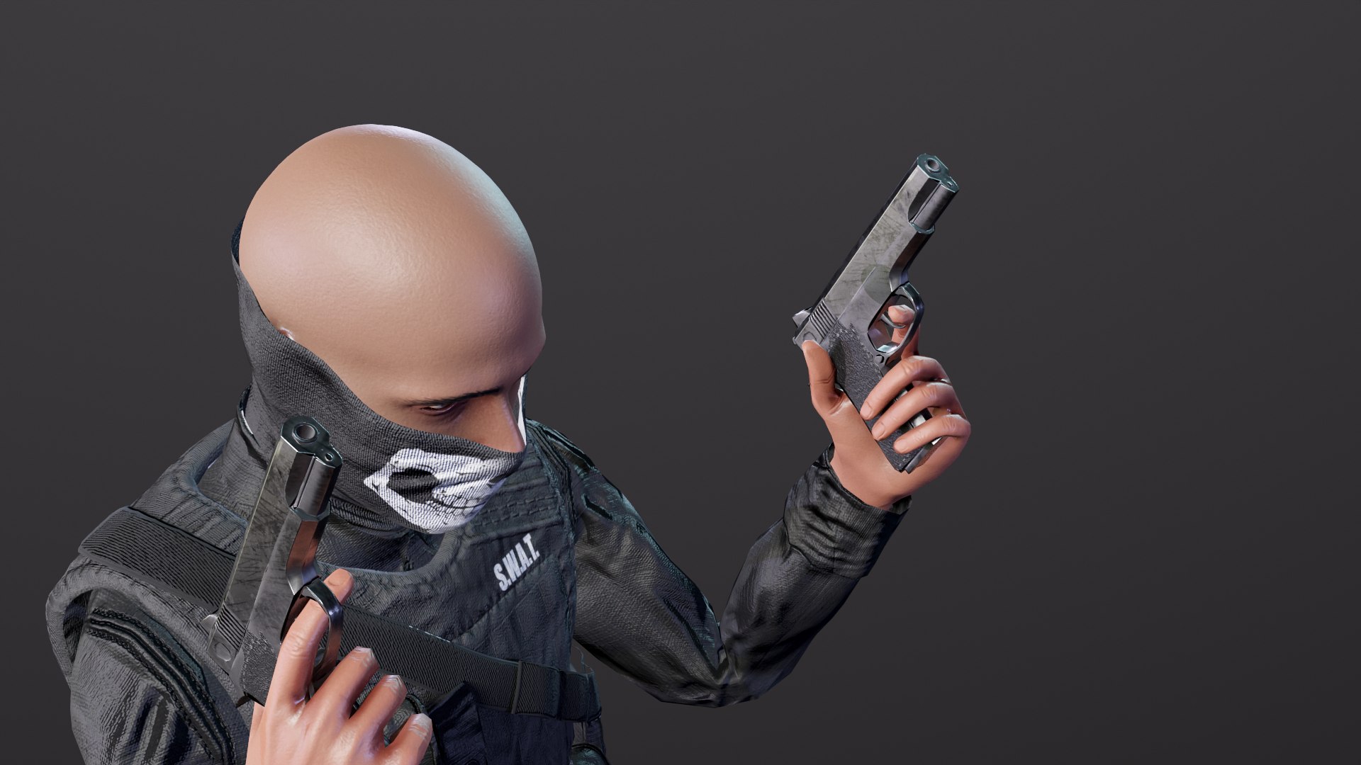 SWAT Model - TurboSquid 1819398