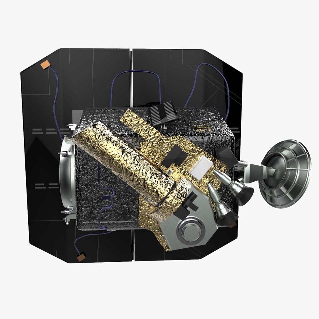 3d Nasa Deep Impact Probe