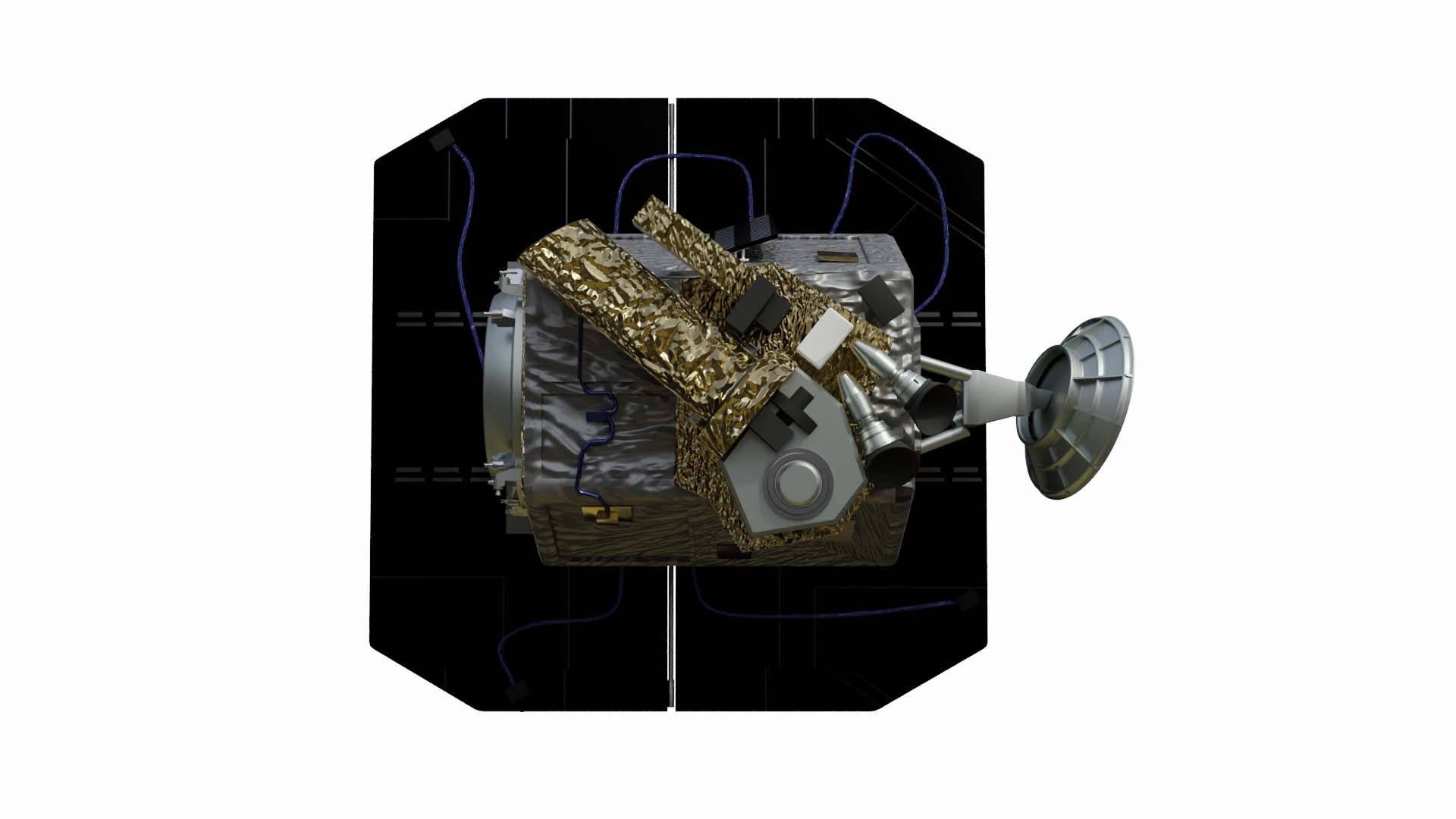 3d Nasa Deep Impact Probe