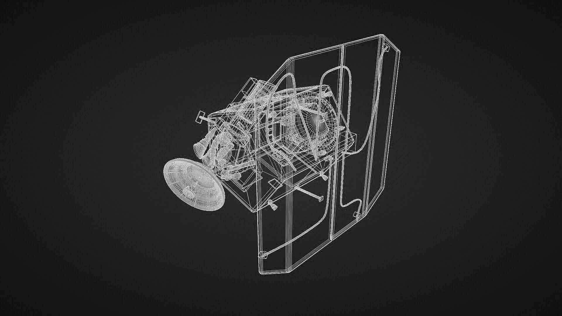 3d Nasa Deep Impact Probe