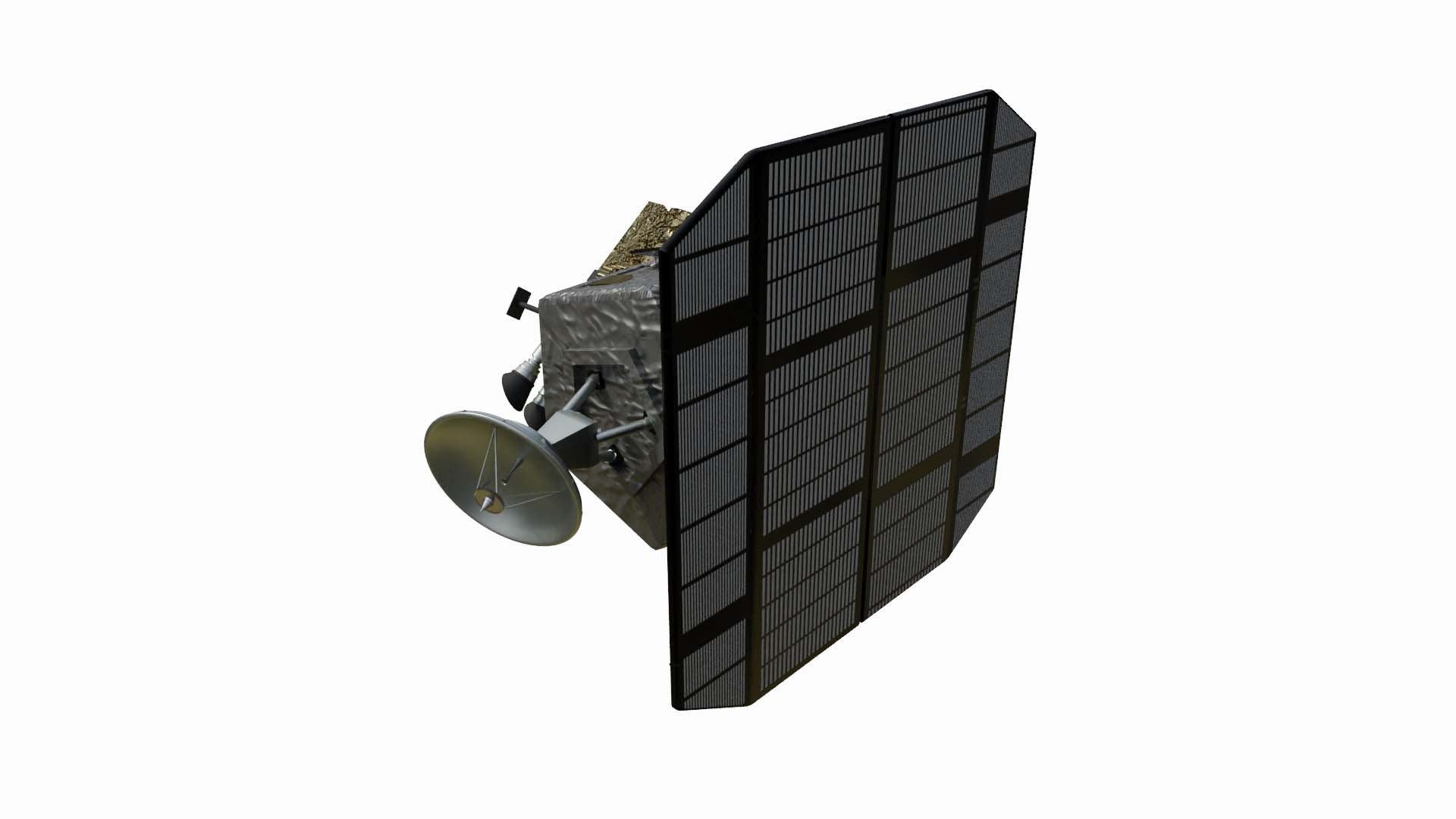 3d Nasa Deep Impact Probe