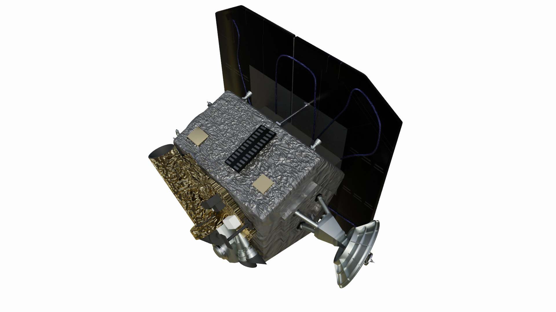 3d Nasa Deep Impact Probe