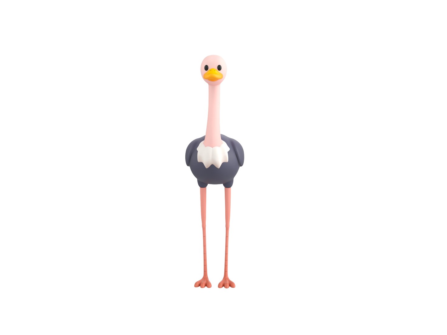 Character314OstrichMaxCharacter314 Ostrich Model - TurboSquid 2214579