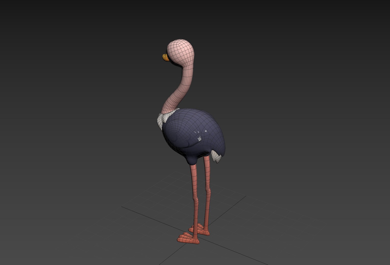 Character314OstrichMaxCharacter314 Ostrich Model - TurboSquid 2214579