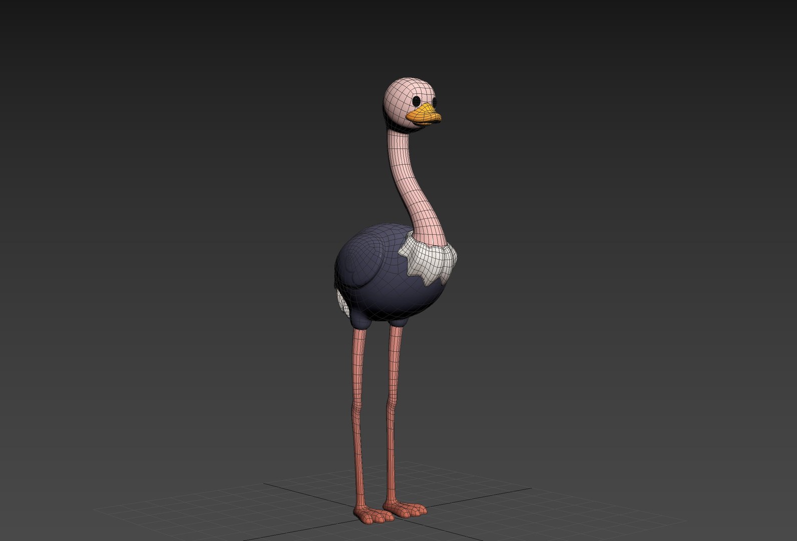 Character314OstrichMaxCharacter314 Ostrich Model - TurboSquid 2214579
