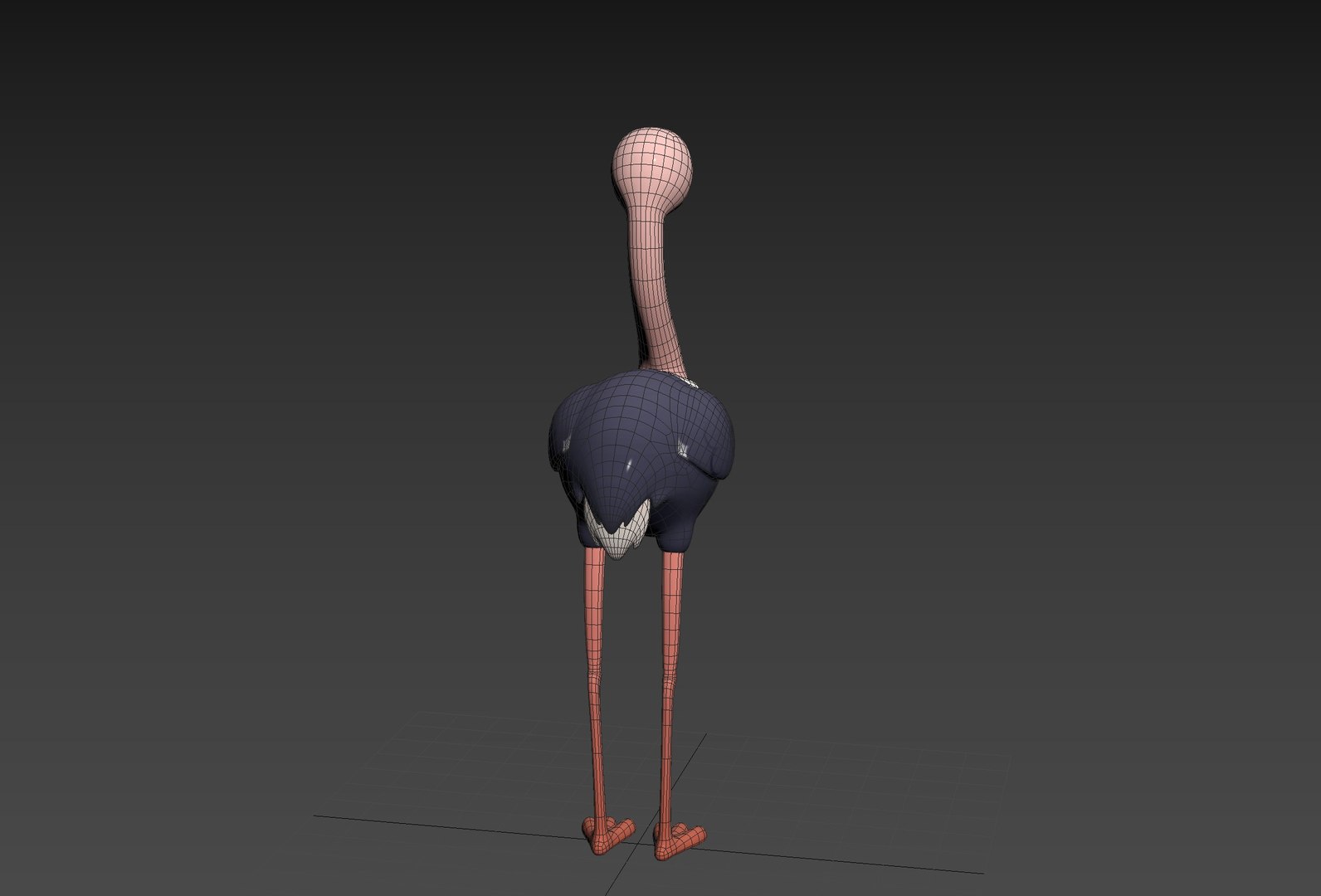Character314OstrichMaxCharacter314 Ostrich Model - TurboSquid 2214579