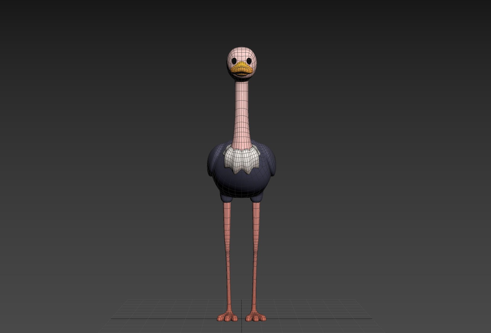 Character314OstrichMaxCharacter314 Ostrich Model - TurboSquid 2214579
