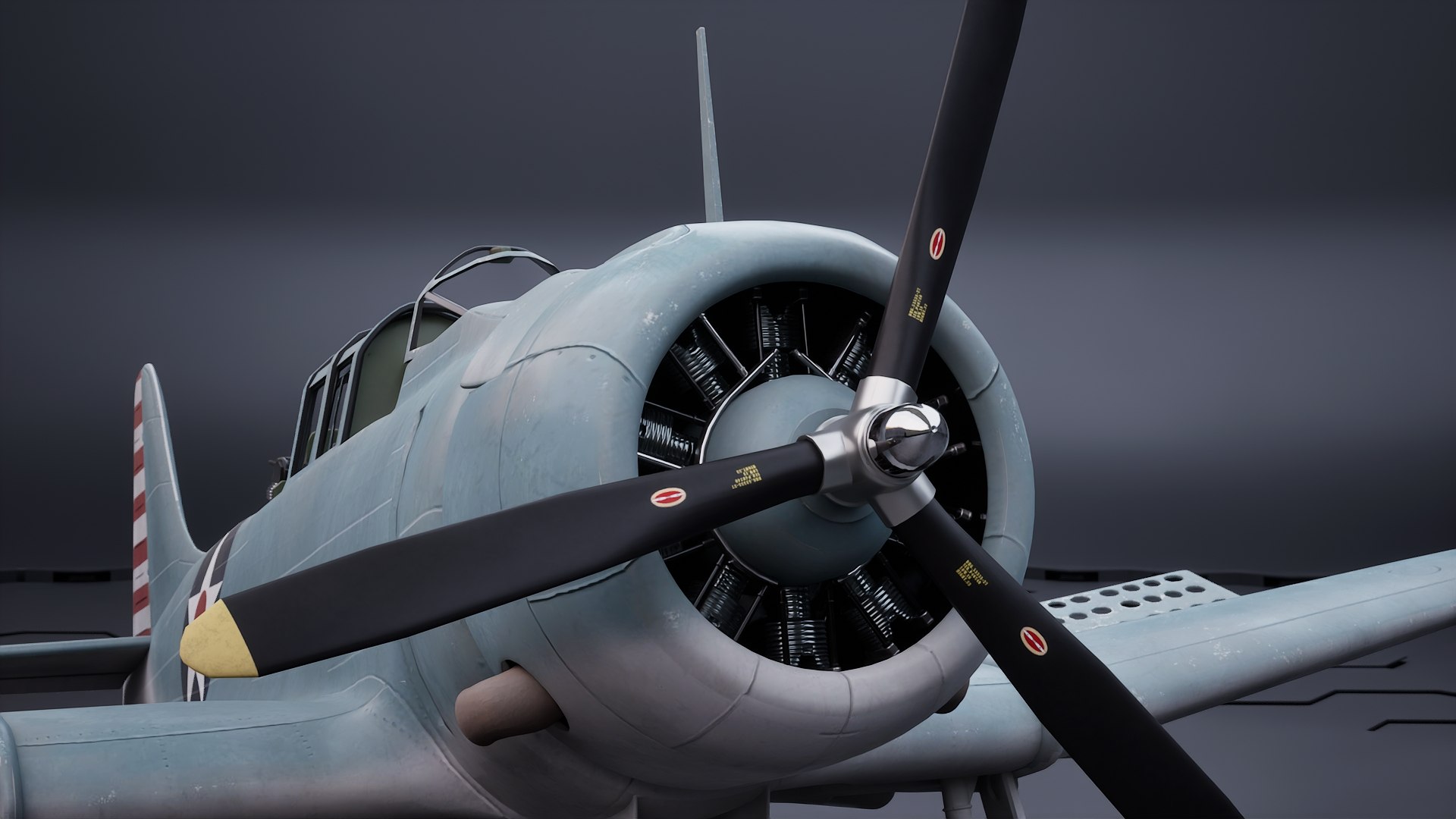 3D Model Douglas SBD Dauntless - US Ww2 Dive Bomber - TurboSquid 2387834