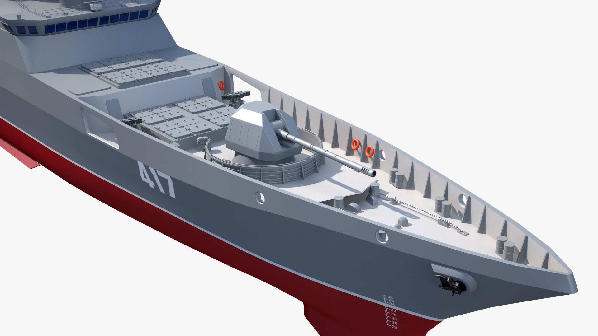 3D Admiral Gorshkov Class Frigate - TurboSquid 1638316
