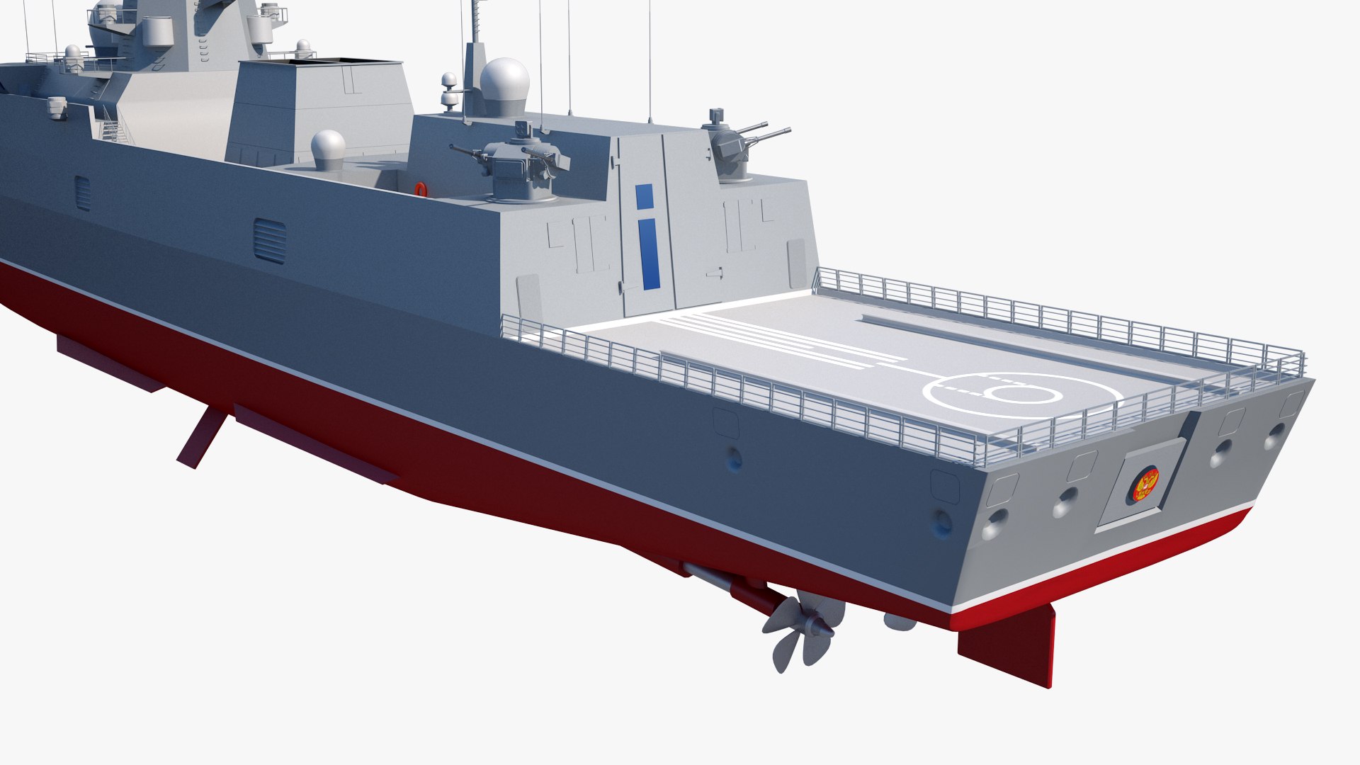 3D Admiral Gorshkov Class Frigate - TurboSquid 1638316