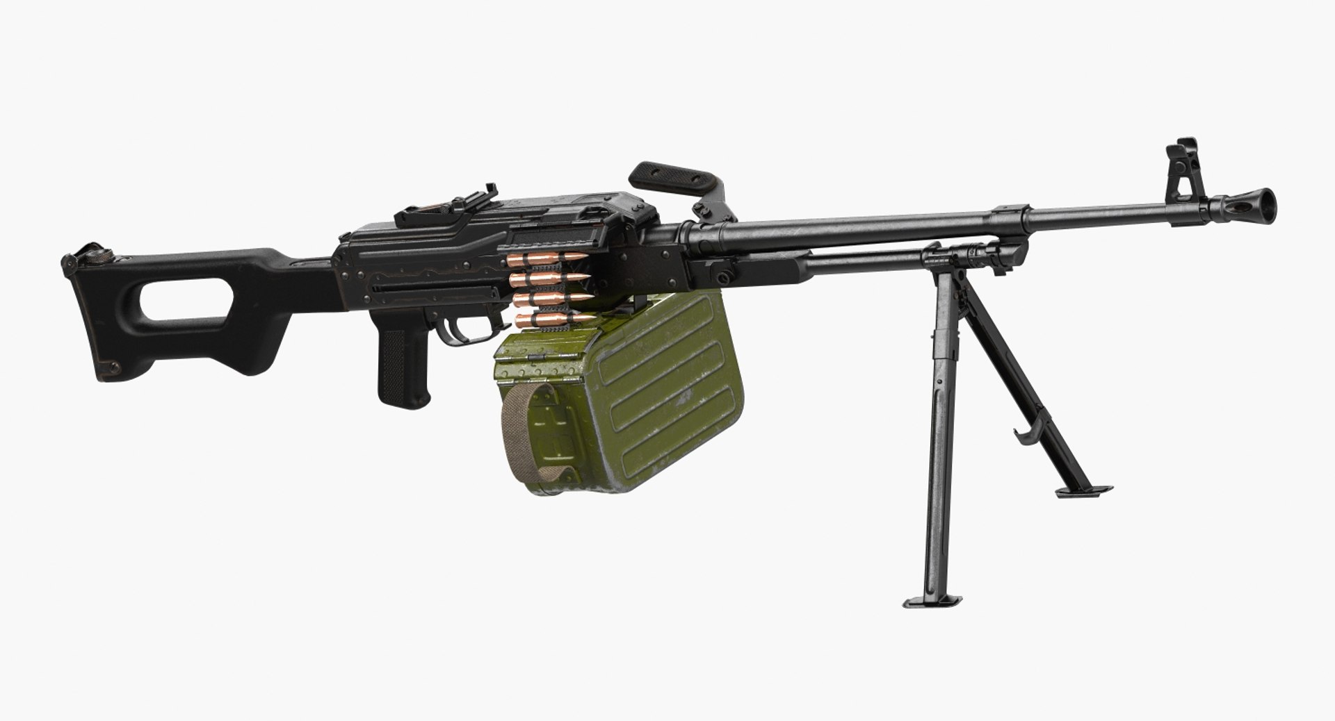 3d Pkm 100 Ammunition Box