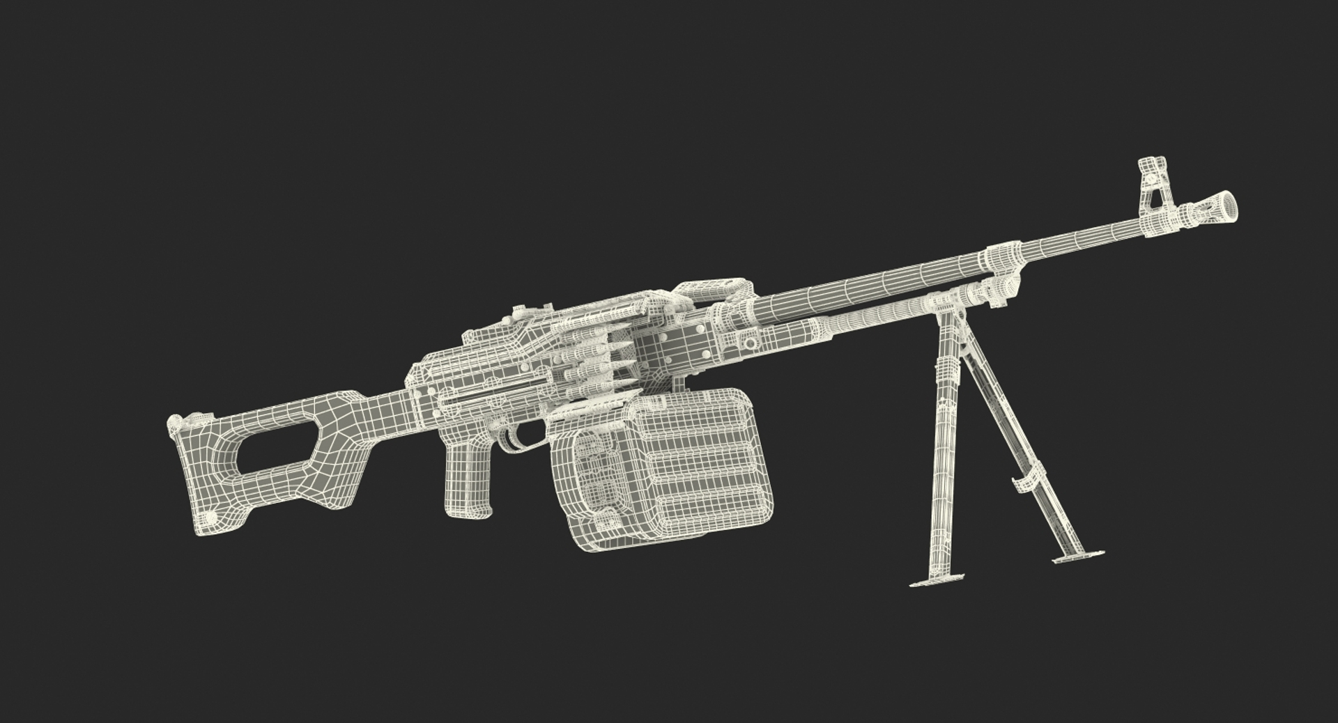 3d Pkm 100 Ammunition Box