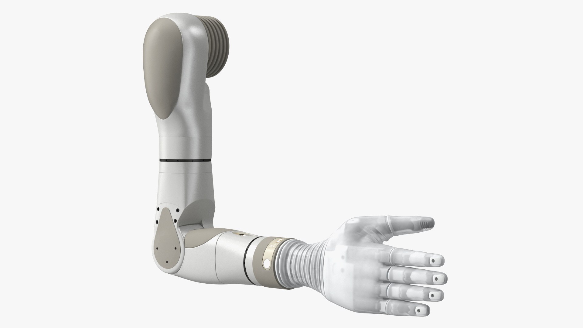 Bionic Arm Deka Rigged For Maya 3D - TurboSquid 2082930
