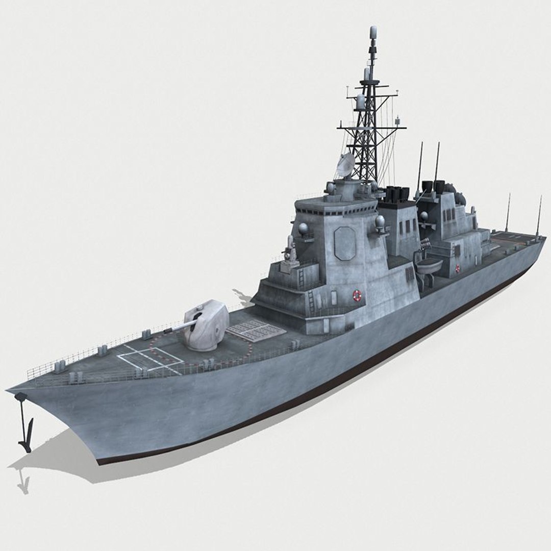Kongo Ddg 3D Model - TurboSquid 1534990