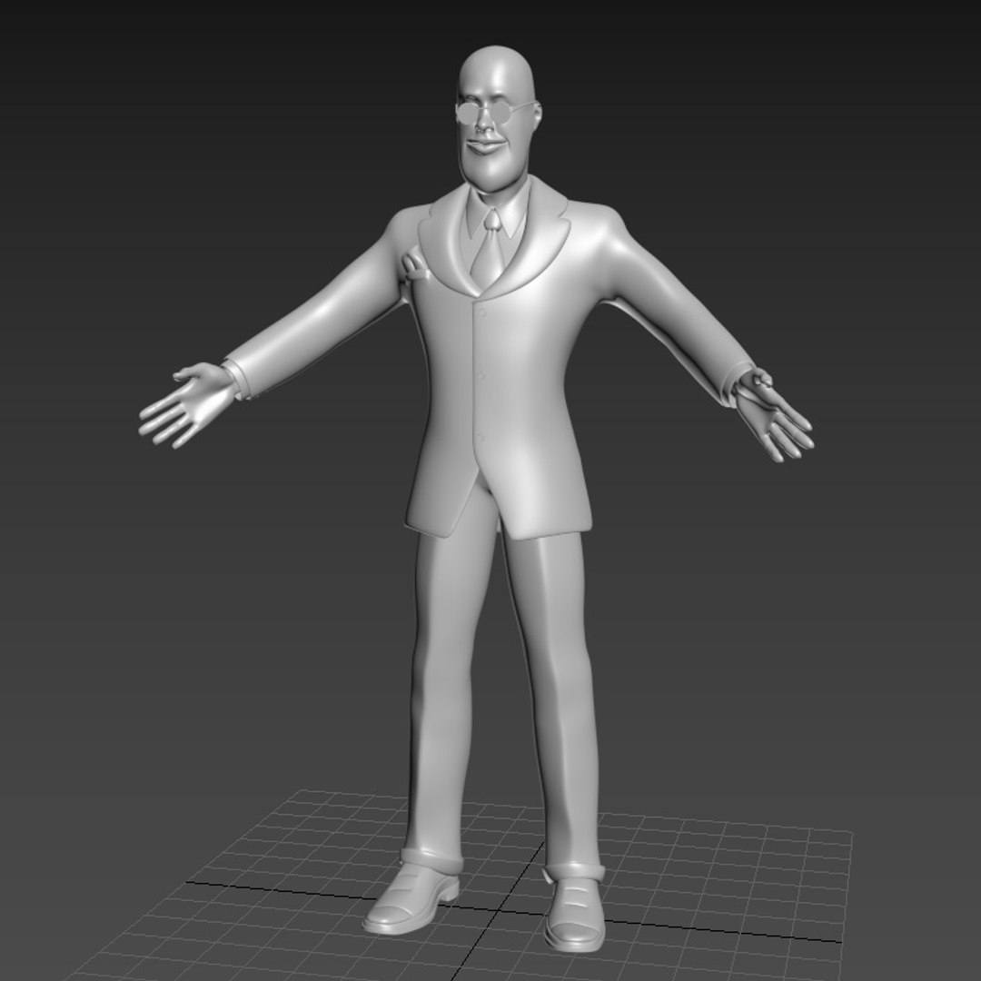 Man rig 3D - TurboSquid 1495380