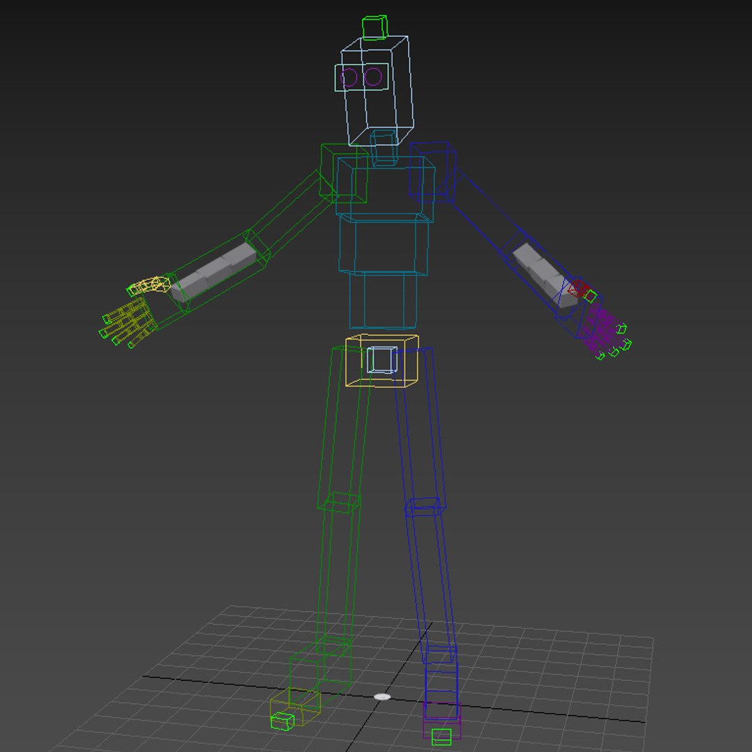 Man rig 3D - TurboSquid 1495380