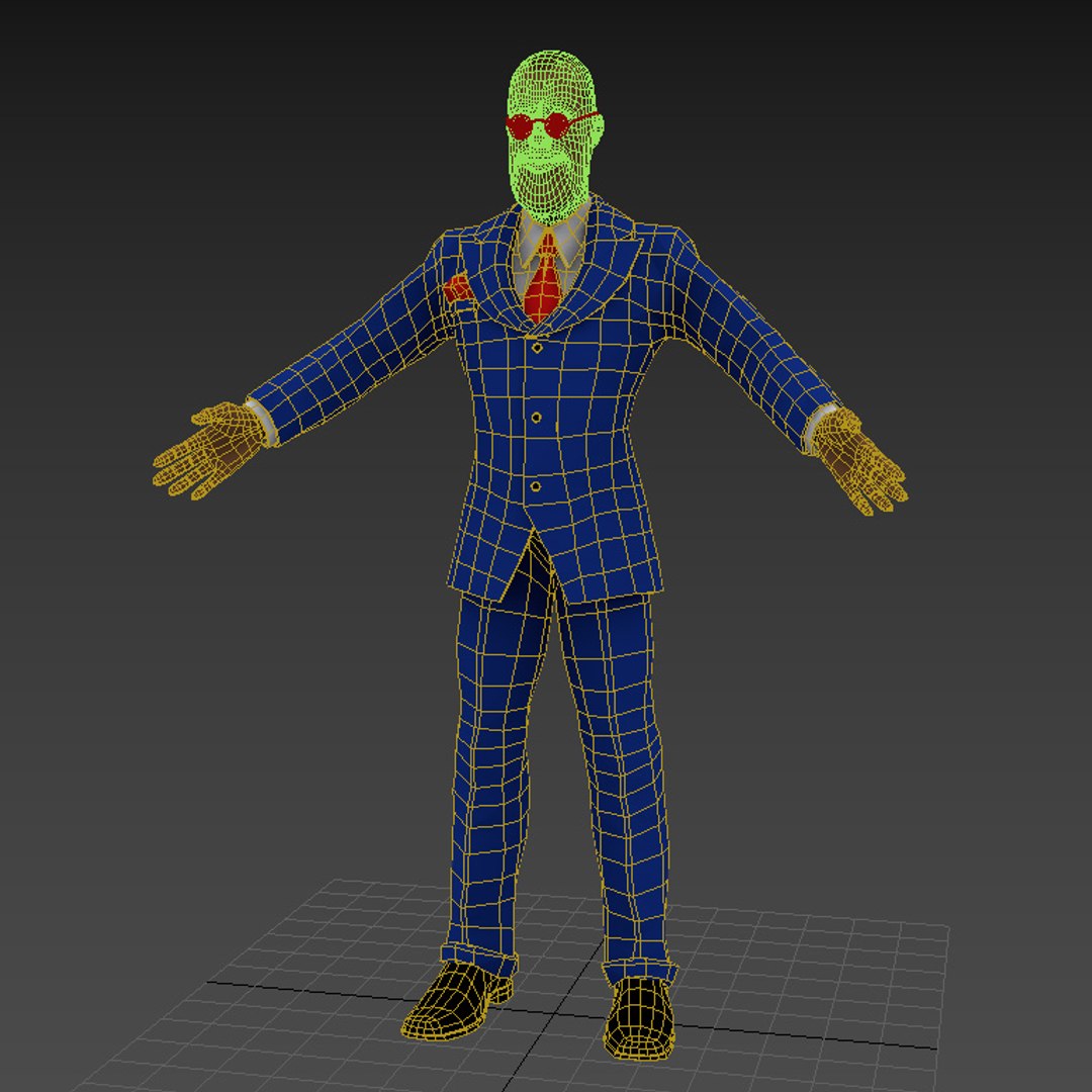 Man rig 3D - TurboSquid 1495380
