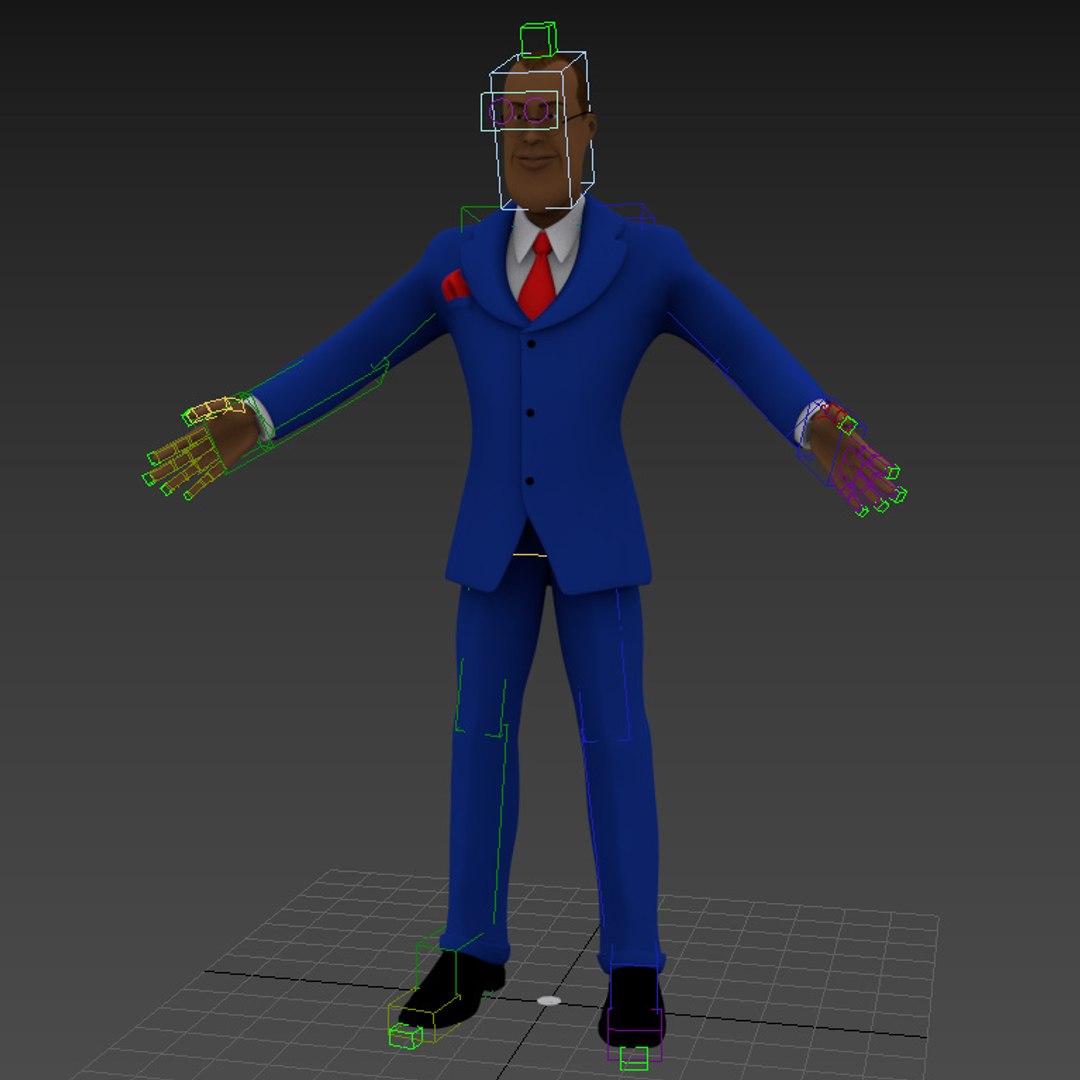 Man rig 3D - TurboSquid 1495380