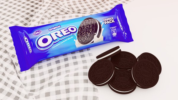 Oreo pack 3D model - TurboSquid 1736830