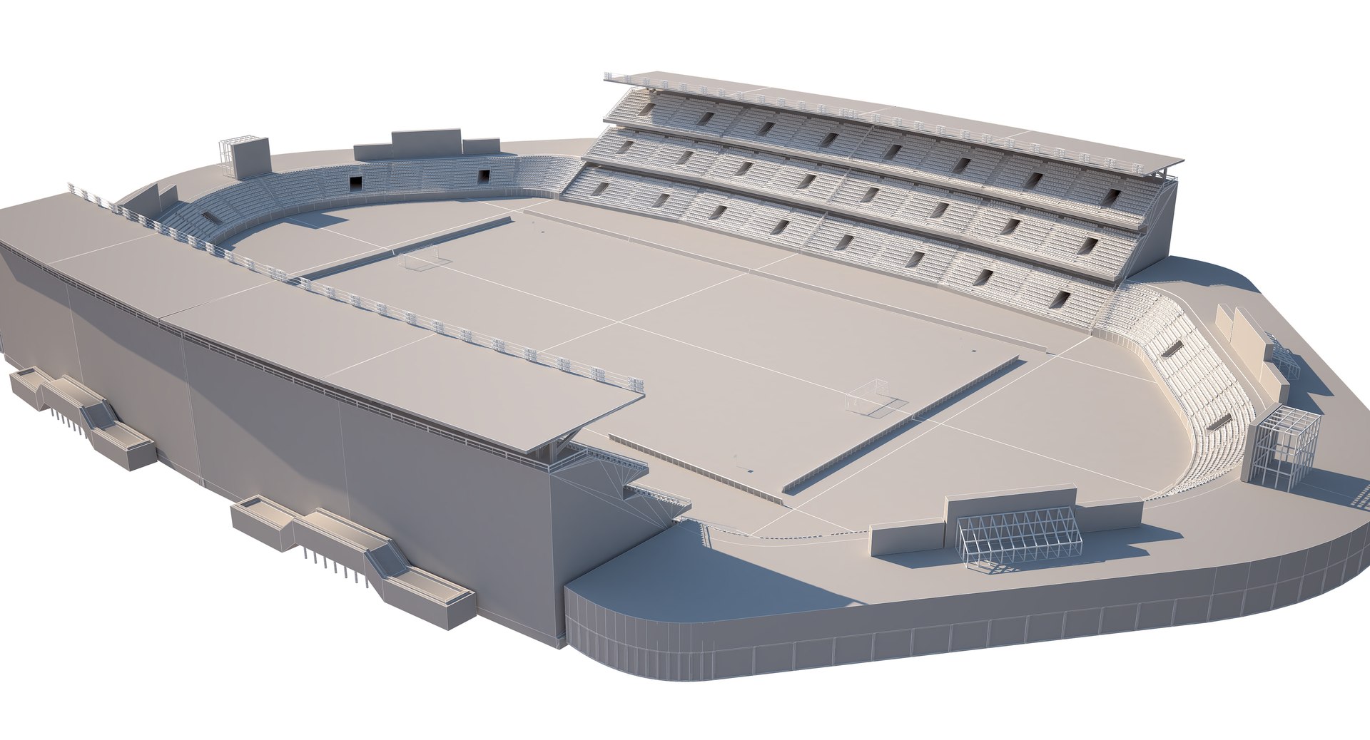 Soccer Stadium Model - TurboSquid 1231912