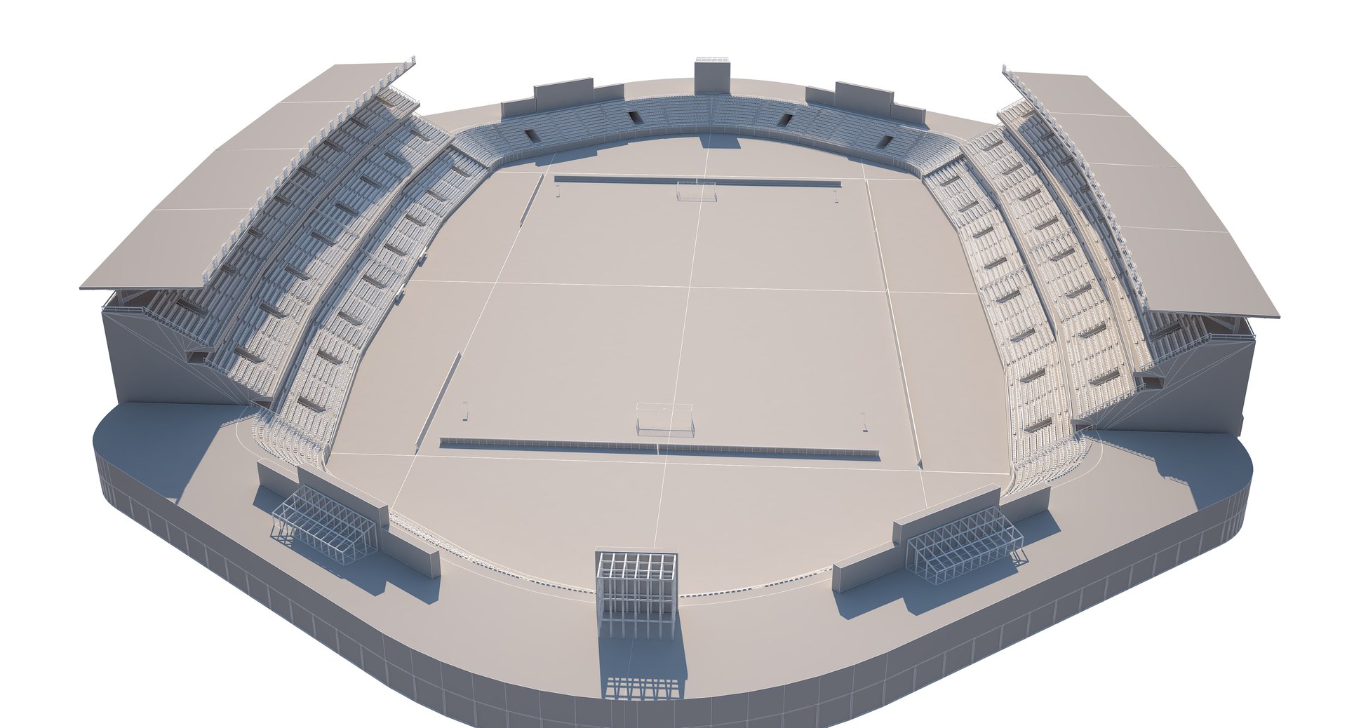 Soccer Stadium Model - TurboSquid 1231912