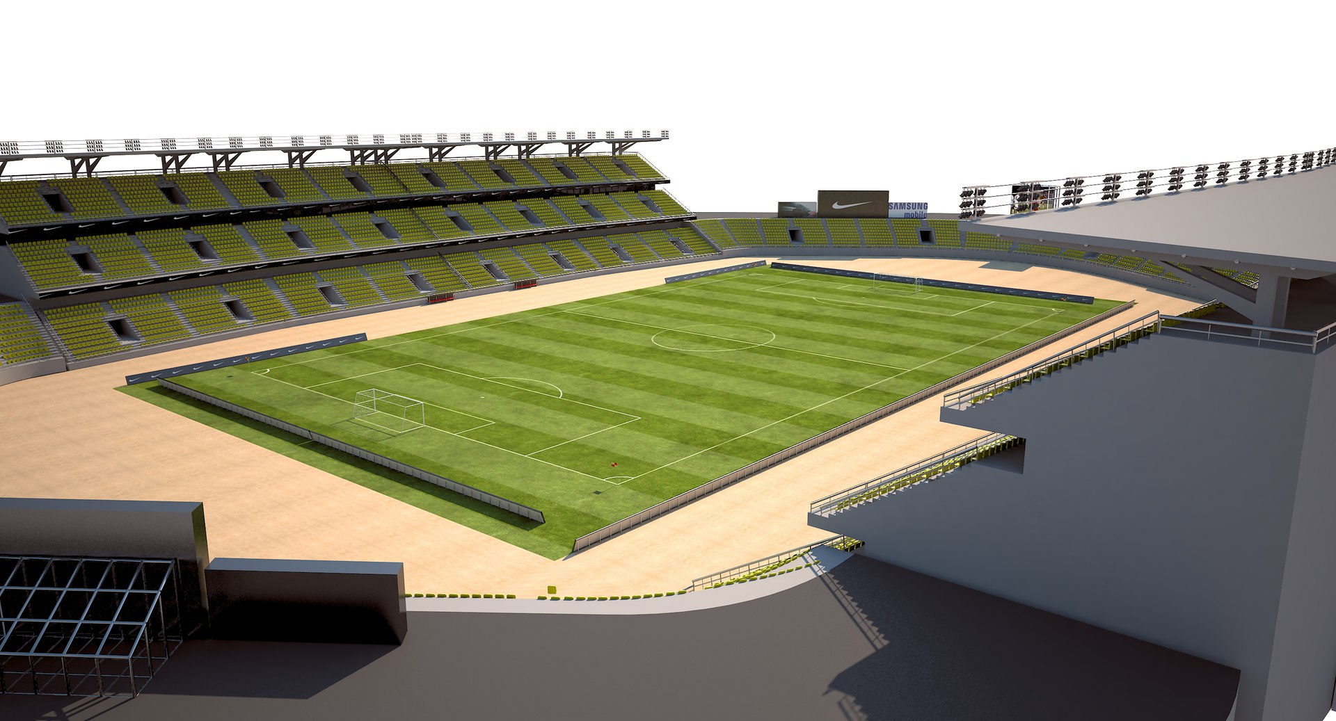 Soccer Stadium Model - TurboSquid 1231912