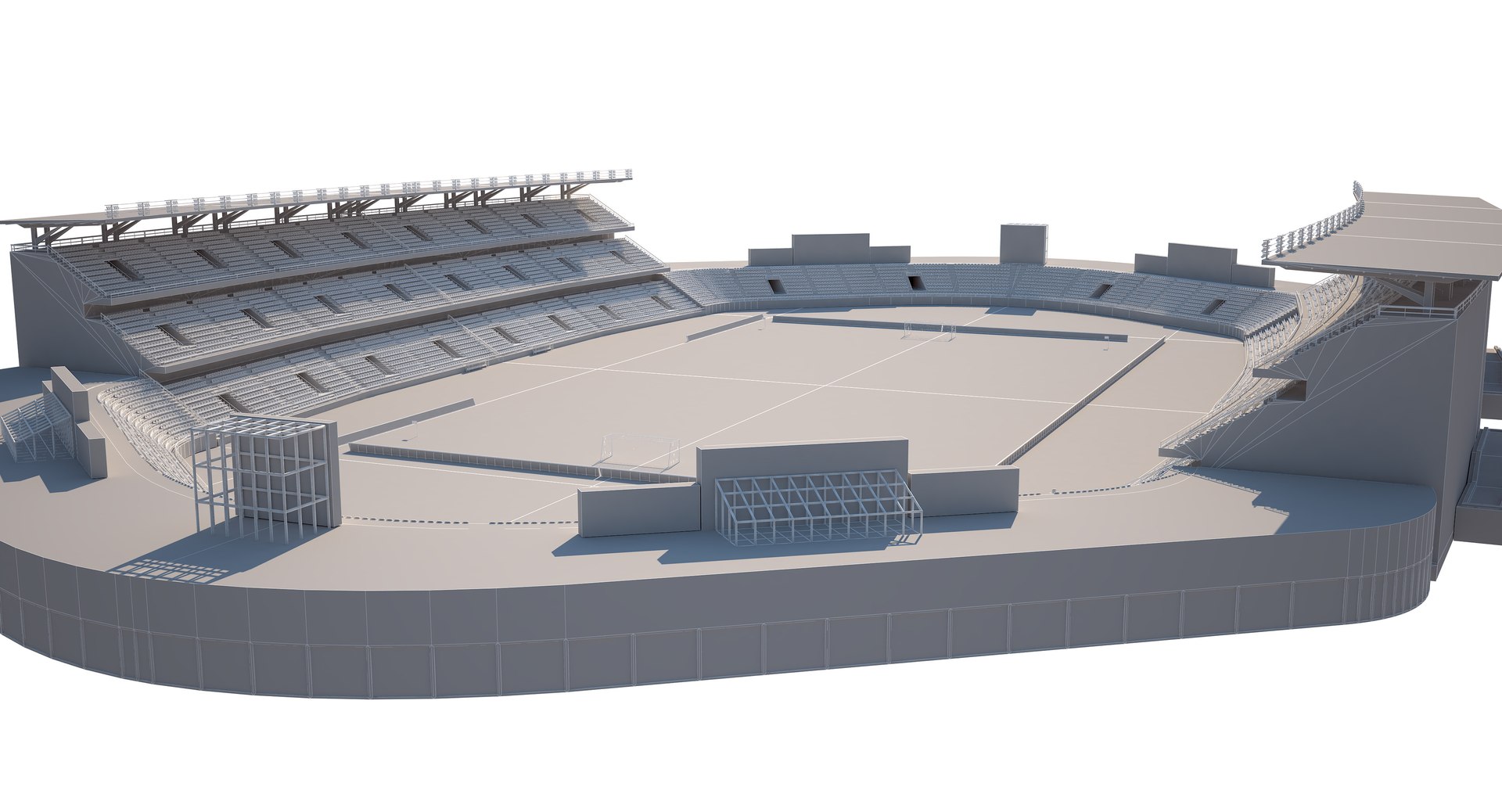 Soccer Stadium Model - TurboSquid 1231912