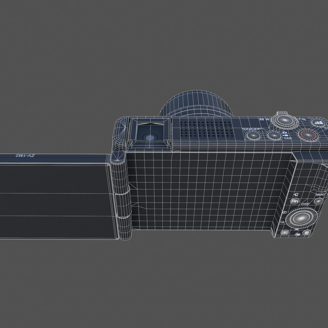 Sony ZV 1 II Digital Camera 3D Model - TurboSquid 2107721