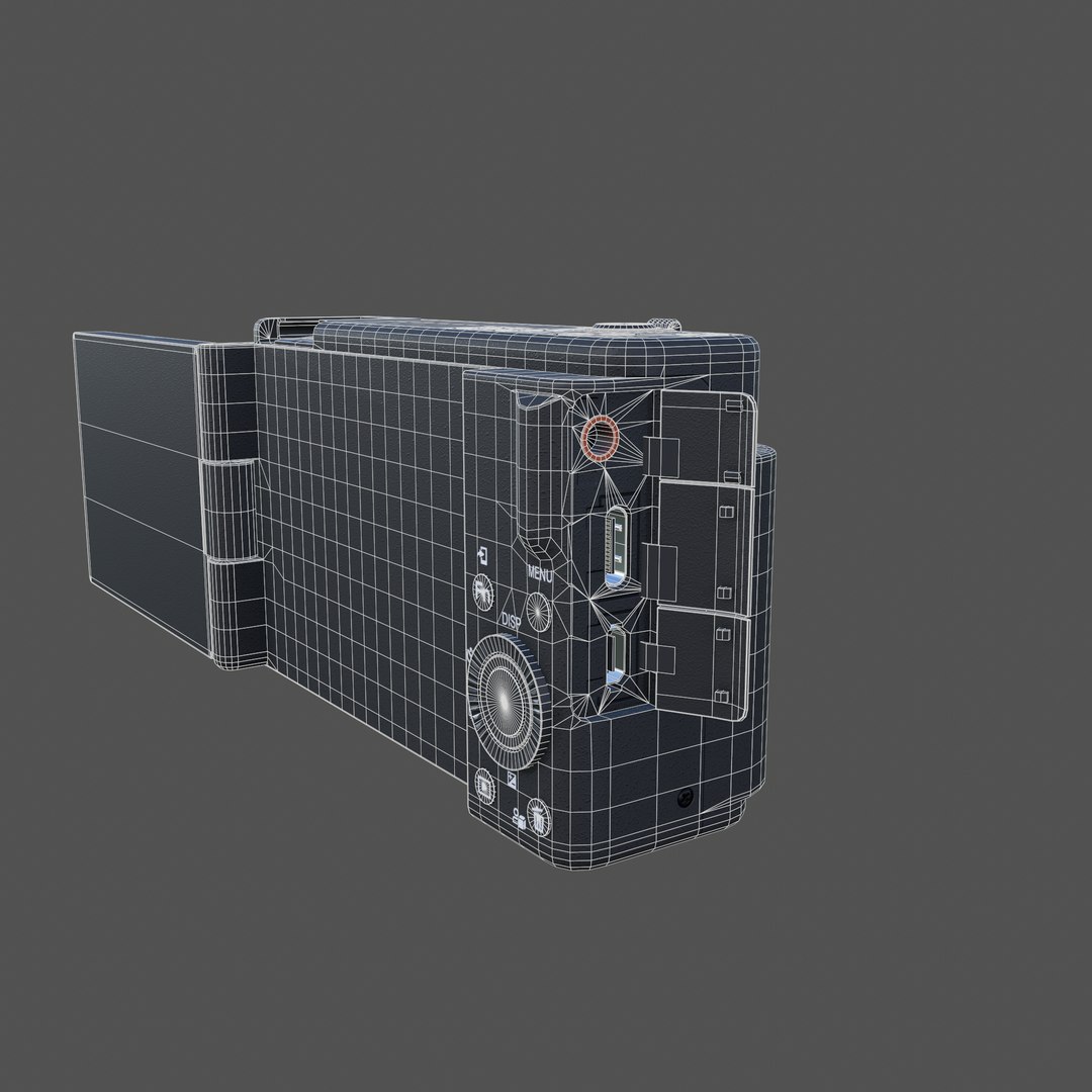 Sony ZV 1 II Digital Camera 3D Model - TurboSquid 2107721
