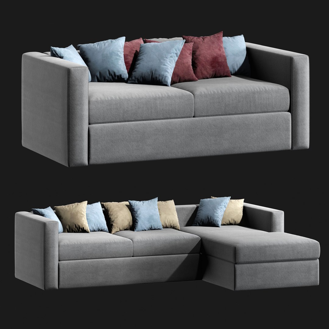 3D Model Lounge Sofas - TurboSquid 1648795